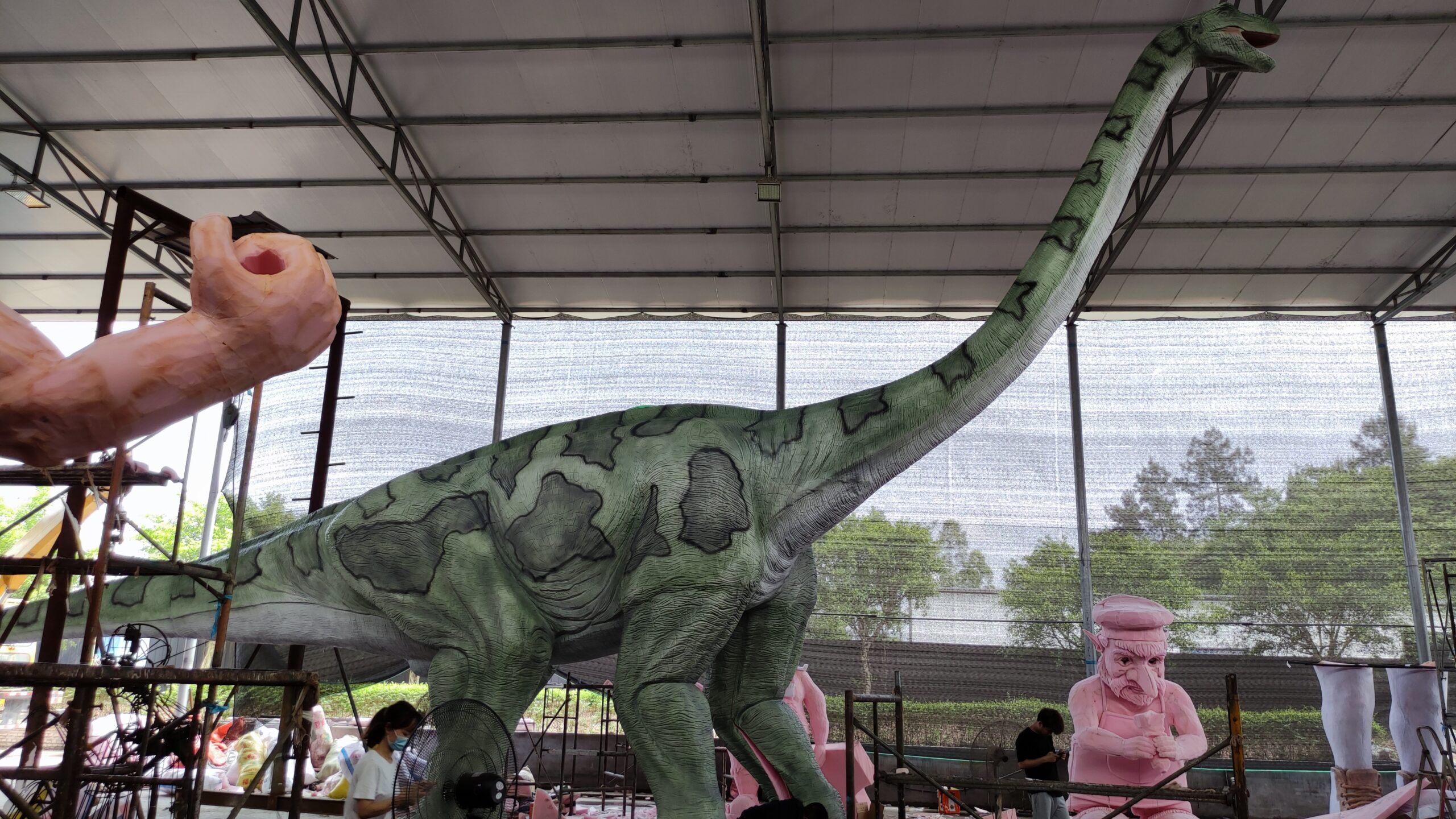 Animatronic Brontosaurus CCAD-060 | Produce Animatronic Artworks for ...