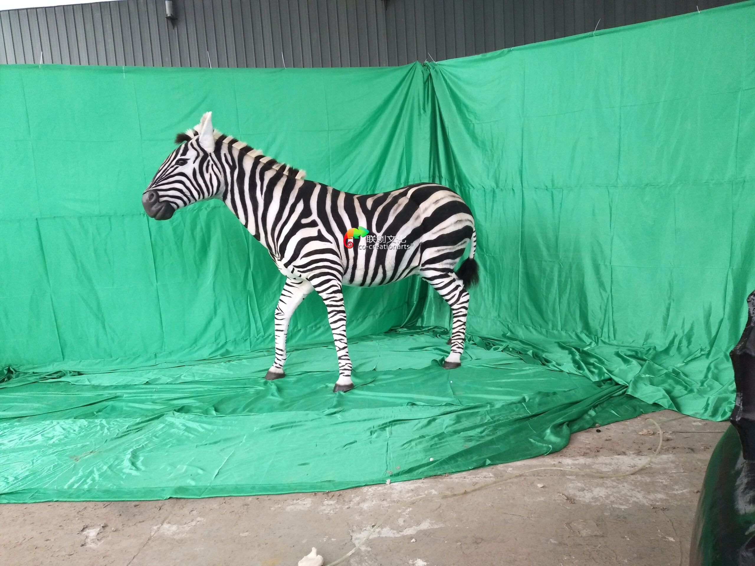 Animatronic Zebra CCAA-004 | Produce Animatronic Artworks for Parks ...