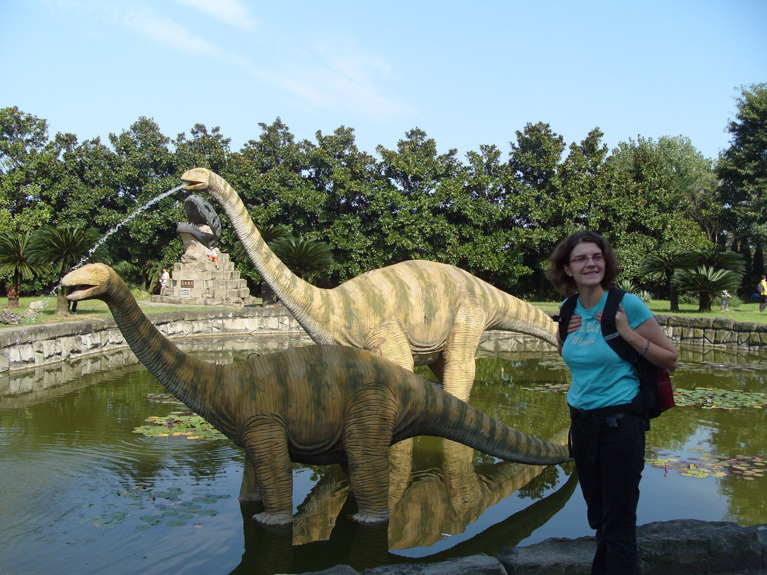 Fiberglass Shunosaurus CCAC-121 | Produce Animatronic Artworks for ...