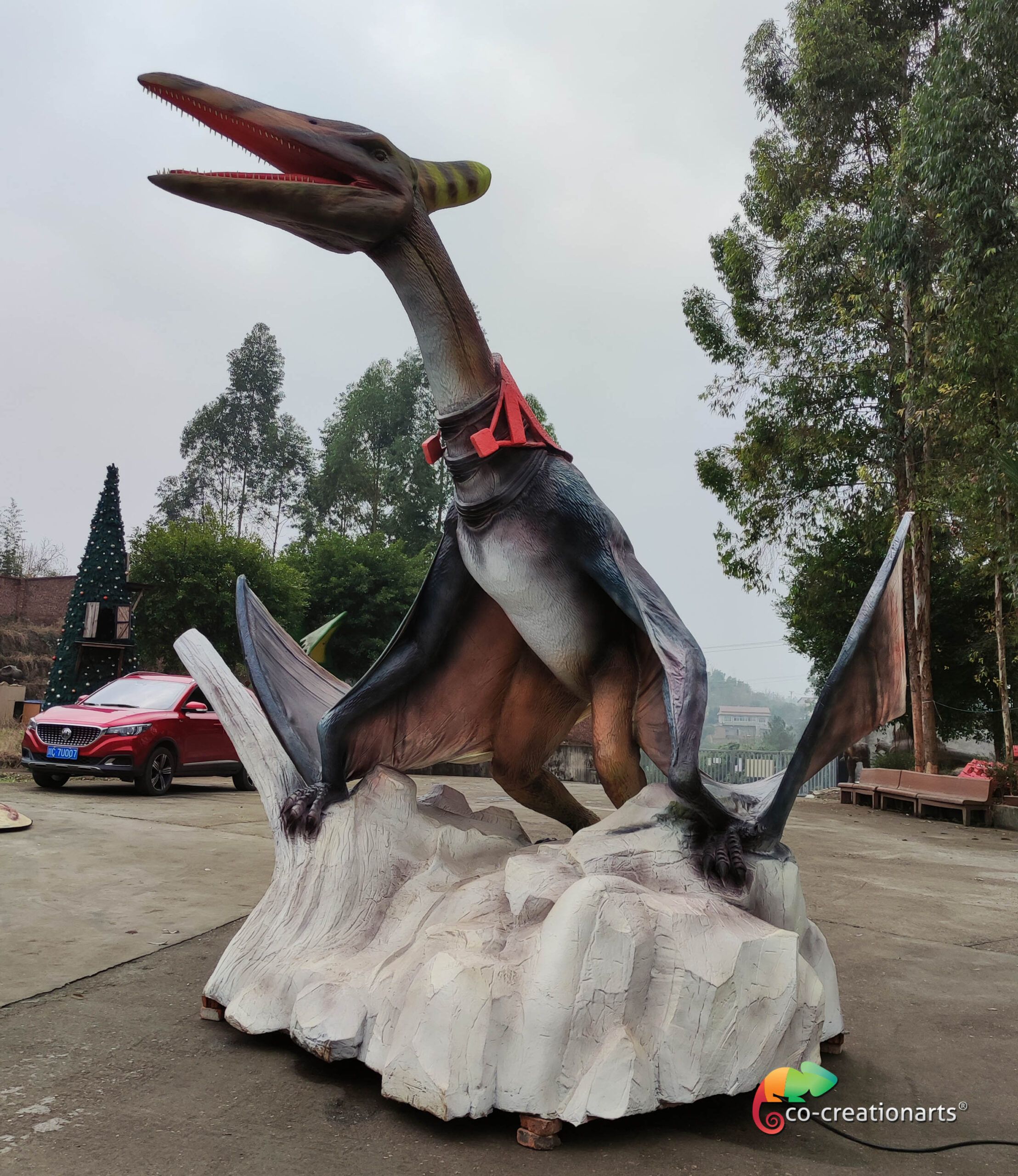 Life Size Animatronic Pterosaur warrior CCAD-098 | Produce Animatronic ...