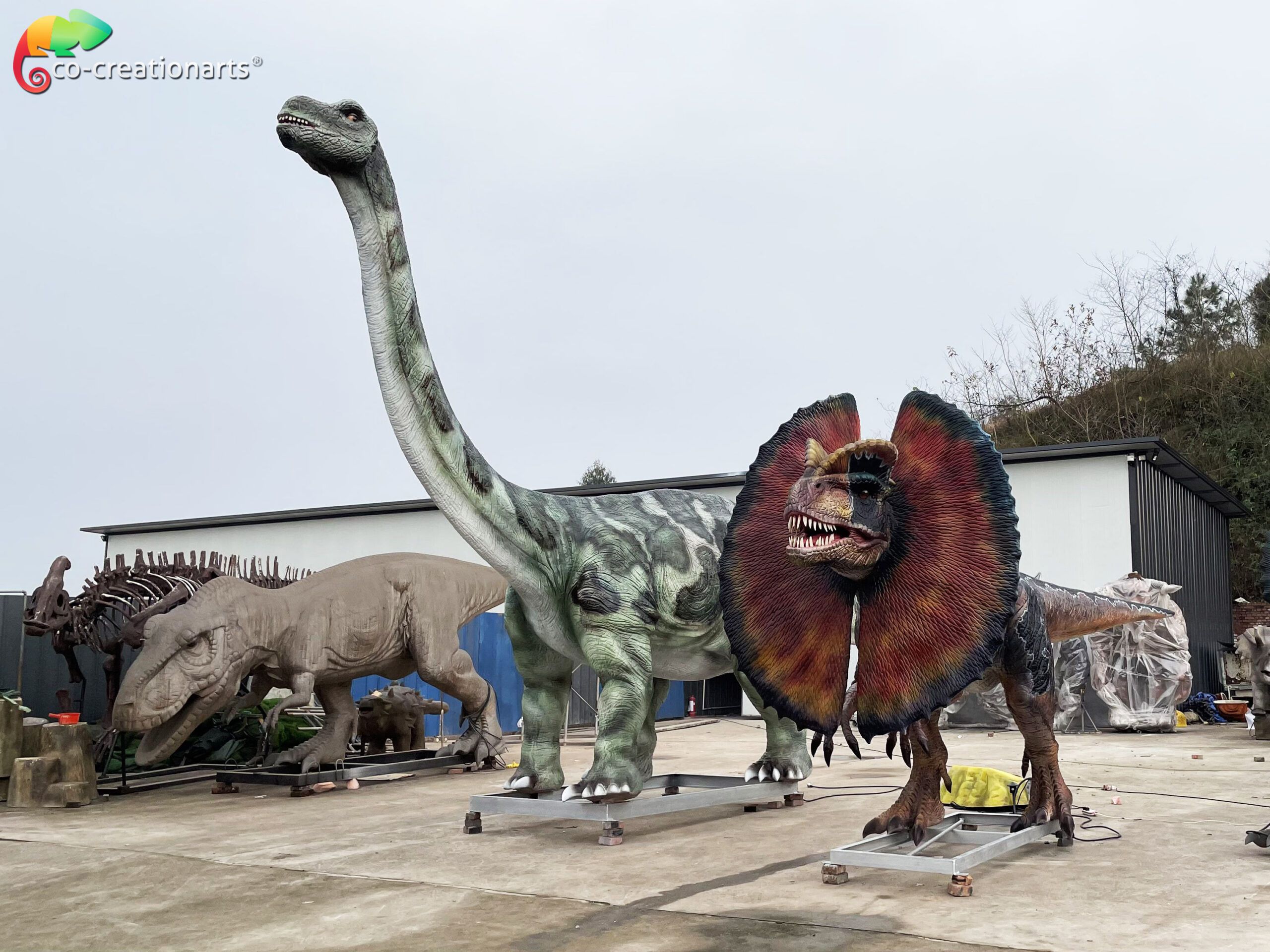 Life Size Animatronic Brontosaurus CCAD-108 | Produce Animatronic ...